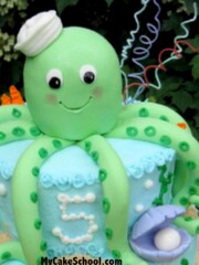 Mermaid Cake Tutorial - My Cake School