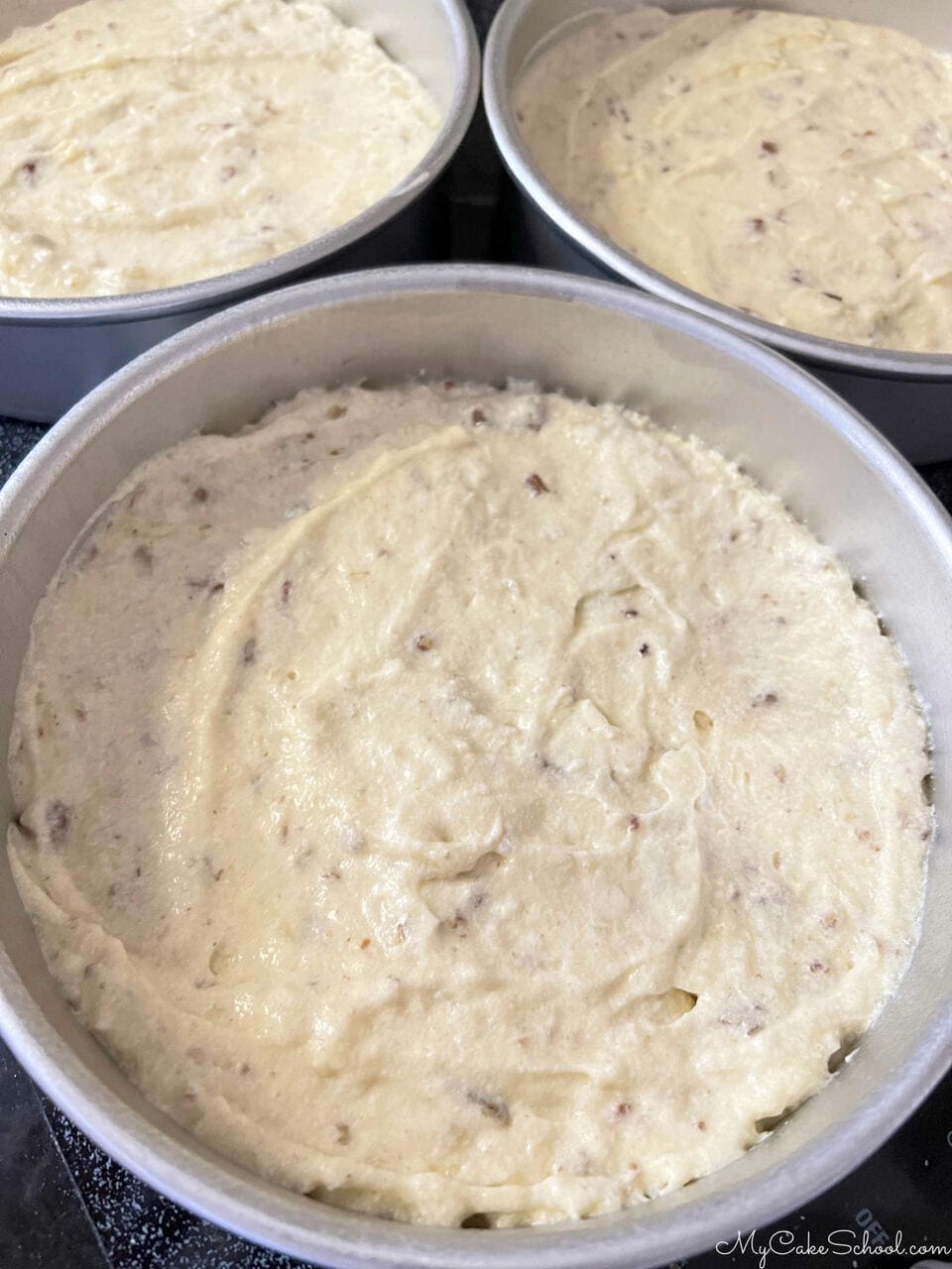 Italian Cream Cake (Scratch Recipe) - My Cake School
