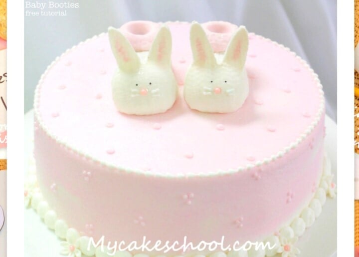 25+ Baby Shower Cakes for Girls - My Cake School