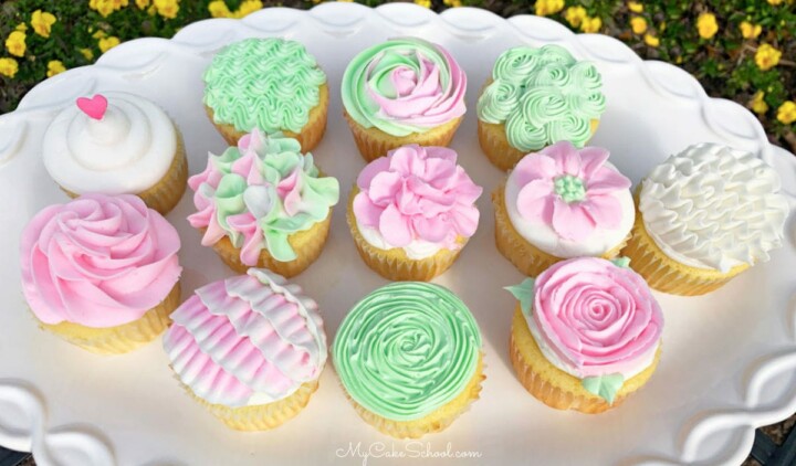 Cupcake Video Tutorial-The Basics! - My Cake School