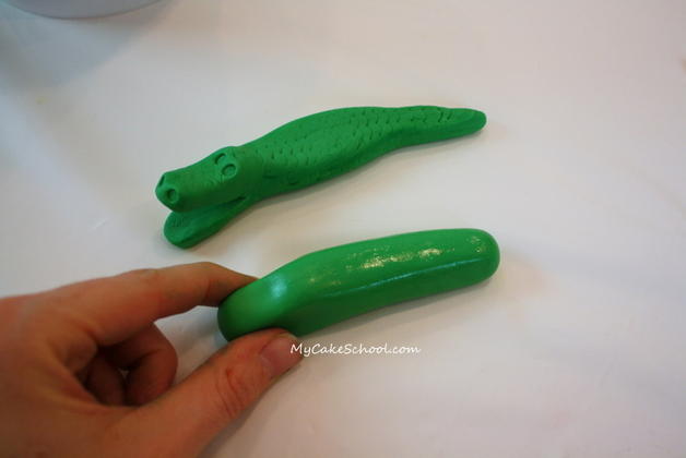 Alligator Birthday Cake Tutorial - My Cake School