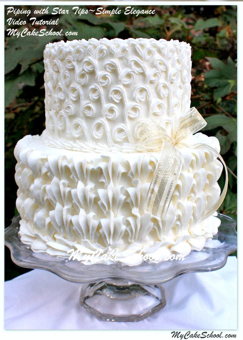 Piping Basics- Star Tip - My Cake School