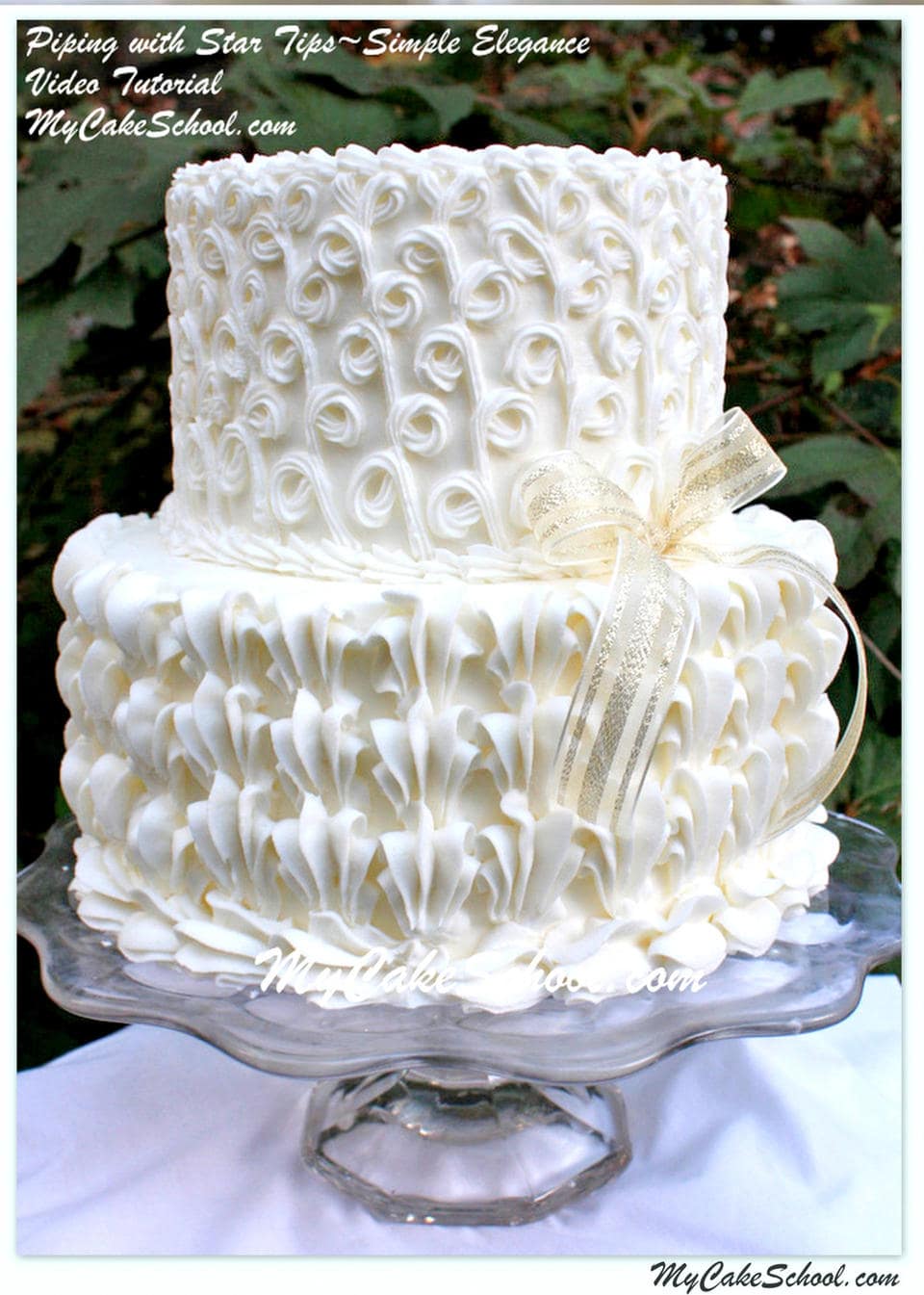 Piping Basics- Star Tip - My Cake School