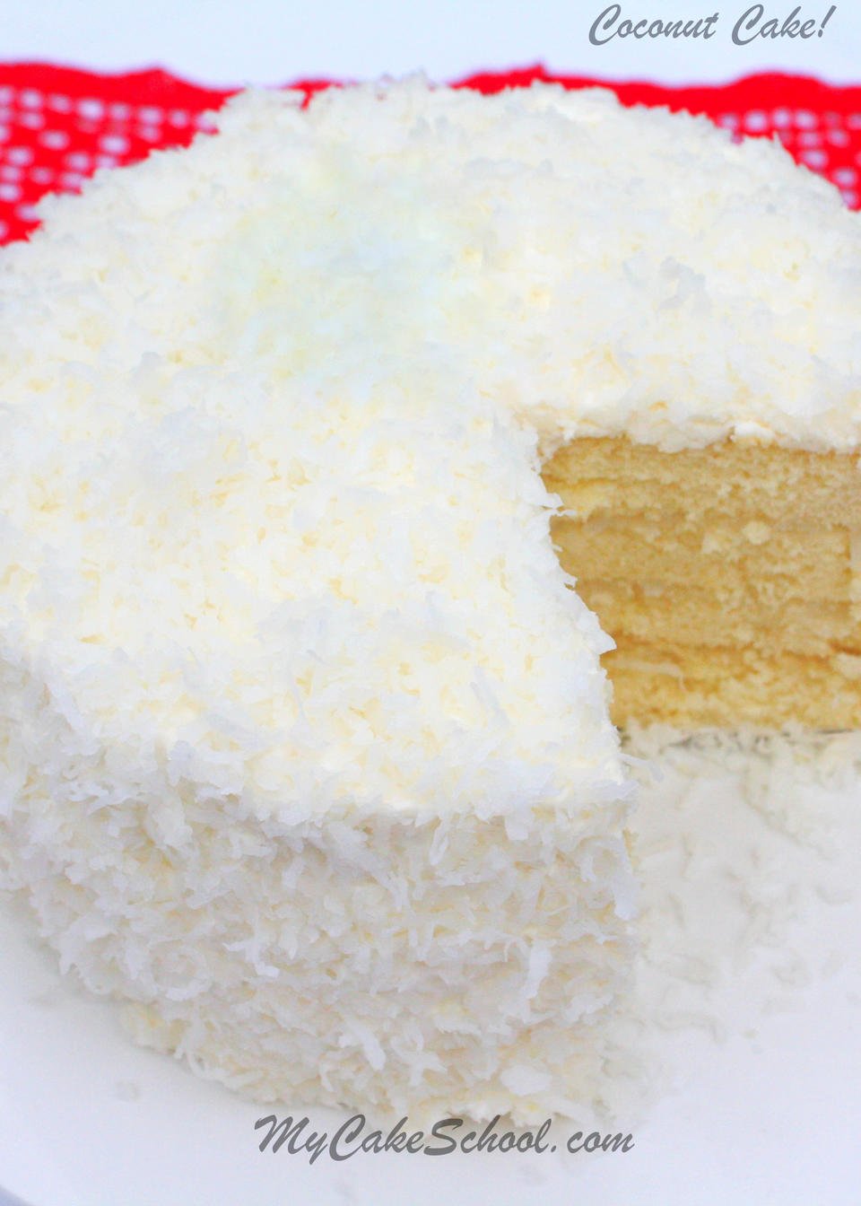 Coconut Cake Recipe from Scratch - My Cake School