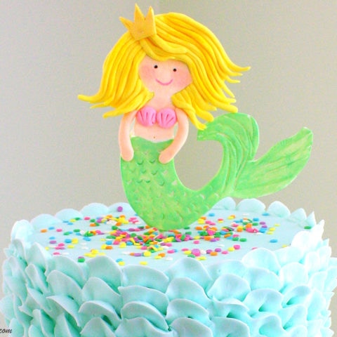 Mermaid Cake Tutorial - My Cake School