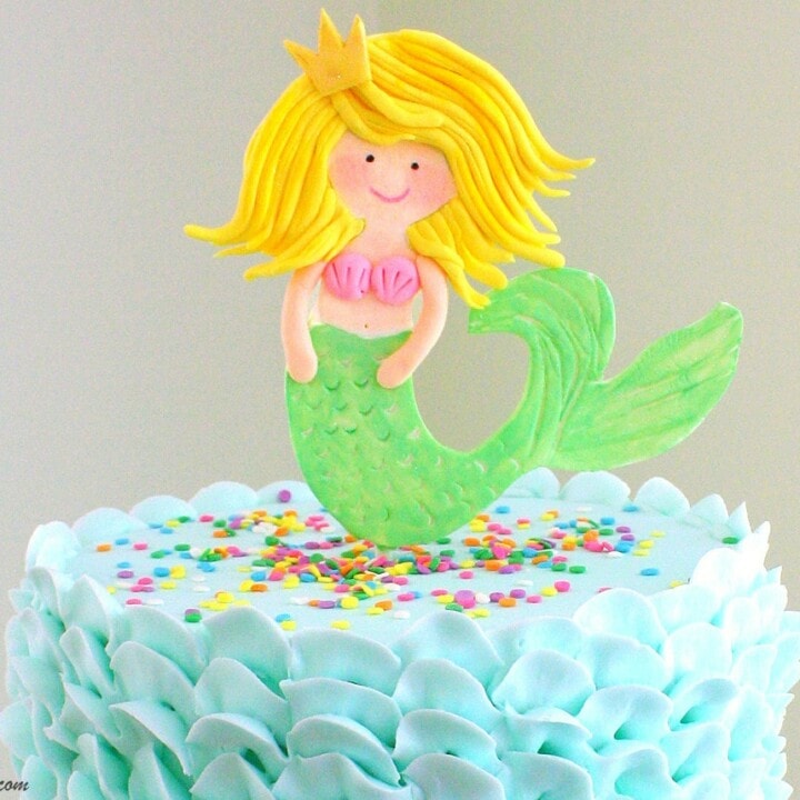 Mermaid Cake Tutorial - My Cake School