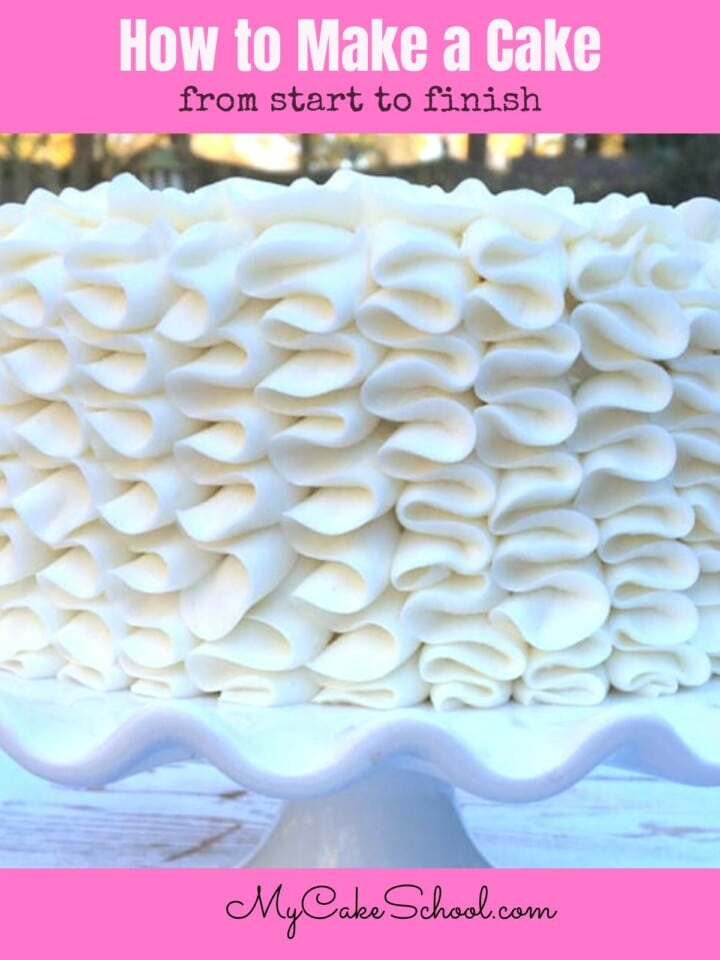 How to Make a Cake - My Cake School