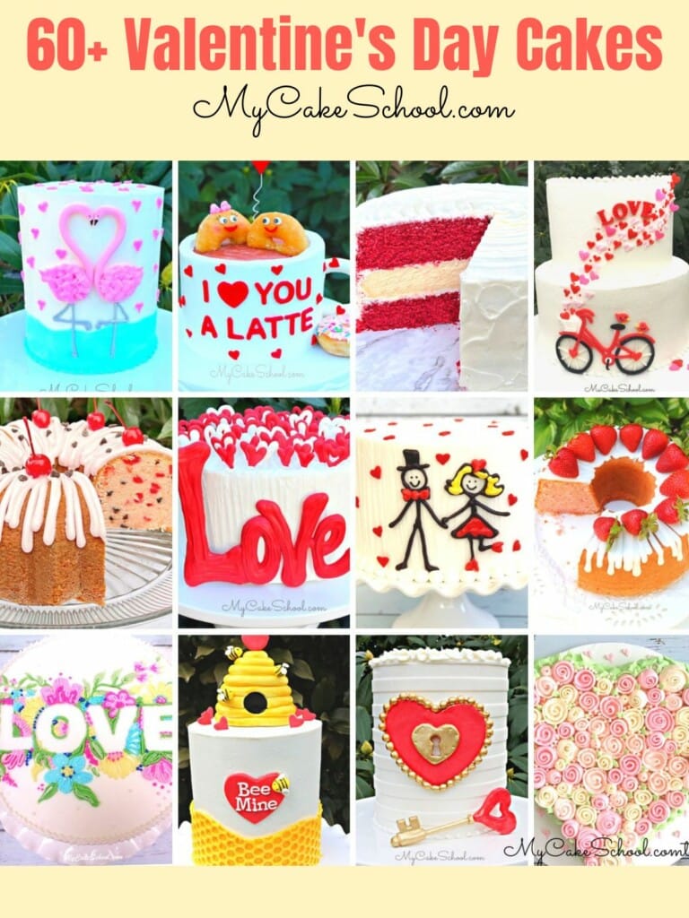 65+ Valentine's Day Cakes - My Cake School