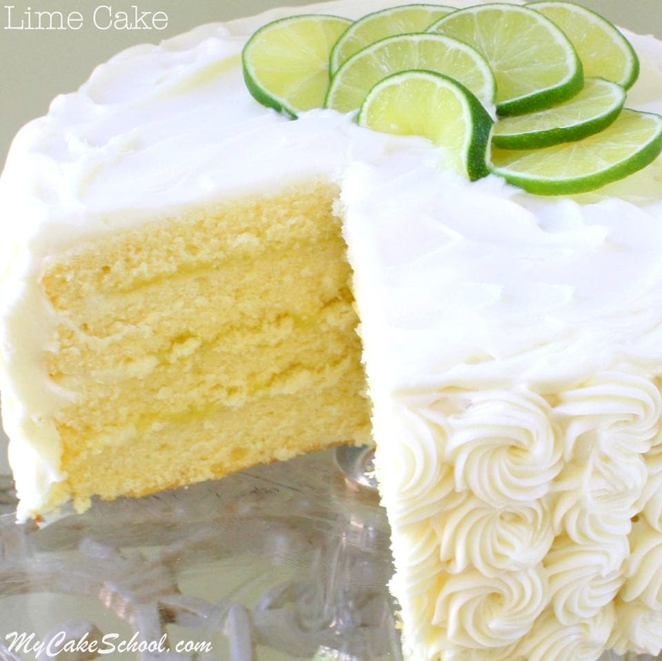 Lime Cake from Scratch - My Cake School