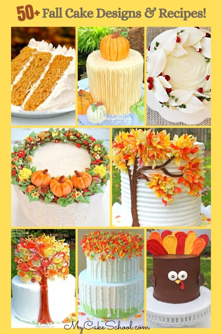 50+ Fall Cakes - My Cake School