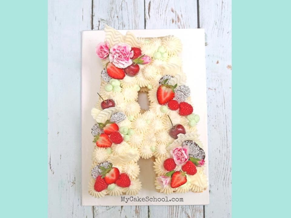 Naked Cake with Scrollwork - My Cake School