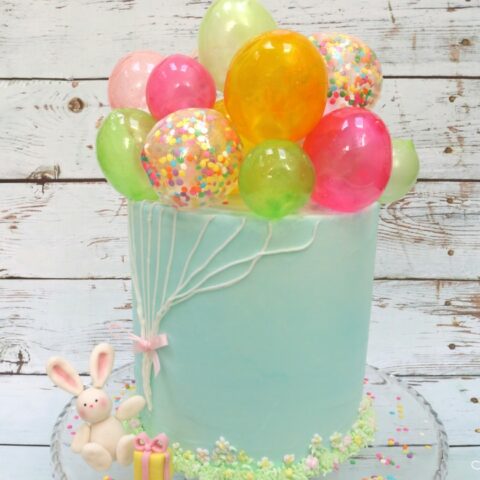 Gelatin Balloon Cake- Learn to Make Gelatin Bubbles! - My Cake School