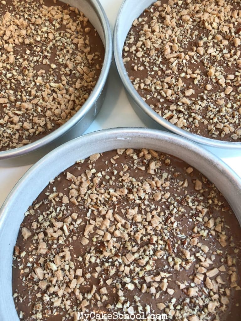 Mocha Toffee Crunch Cake Recipe - My Cake School