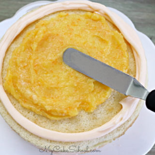 Orange Curd Cake Filling Recipe and Video Tutorial - My Cake School