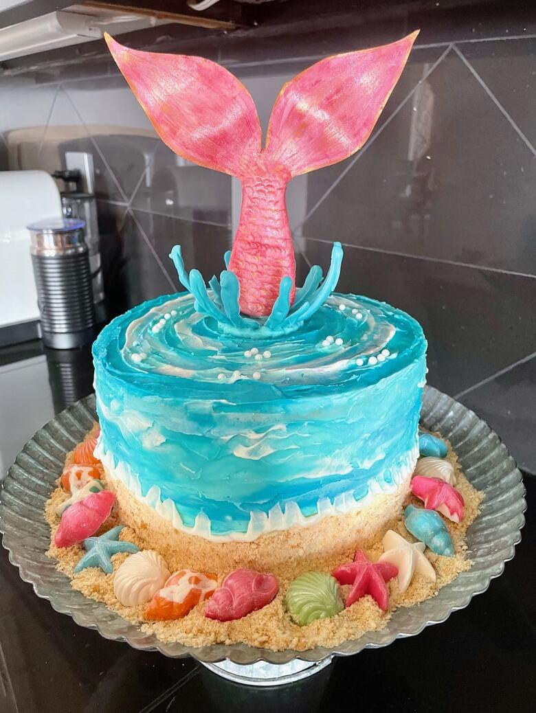 Mermaid Cake Tutorial - My Cake School