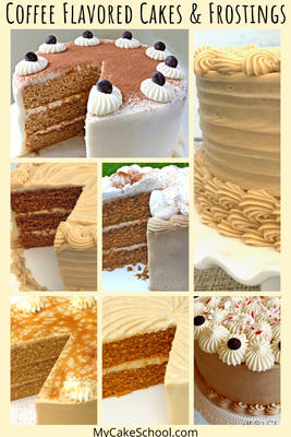 The BEST Coffee Flavored Cakes - My Cake School