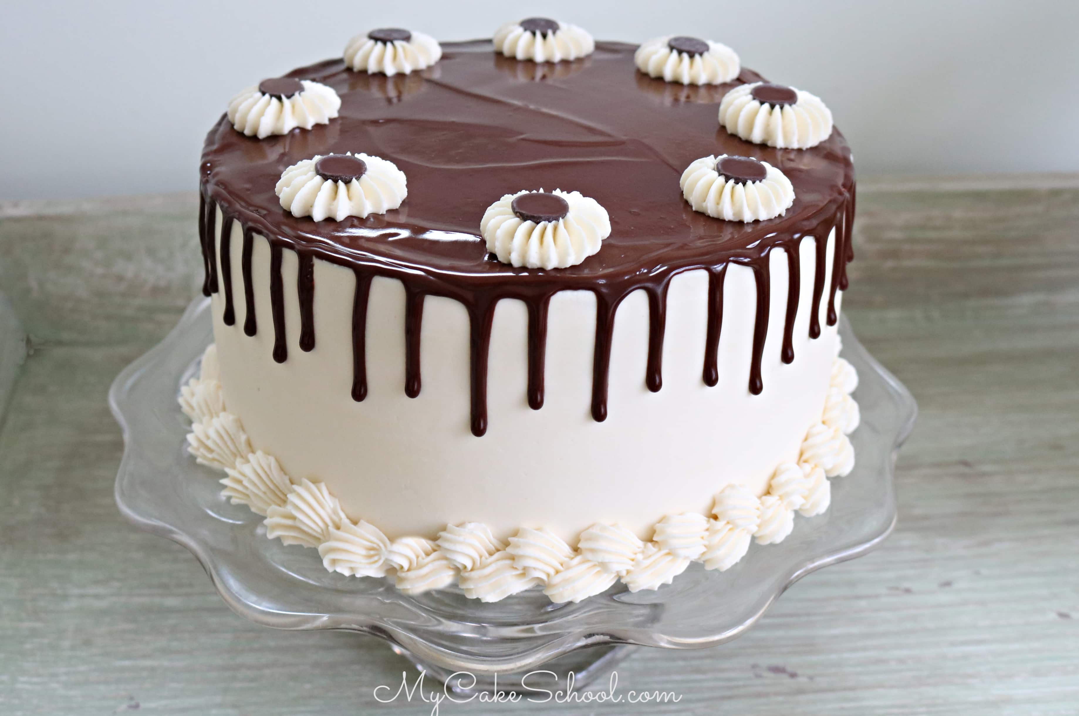 Baileys Irish Cream Chocolate Cake - My Cake School