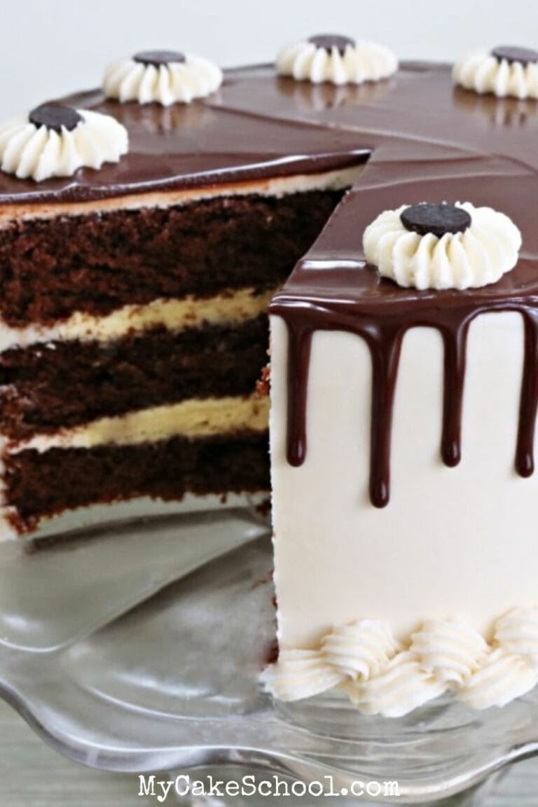 Baileys Irish Cream Chocolate Cake - My Cake School