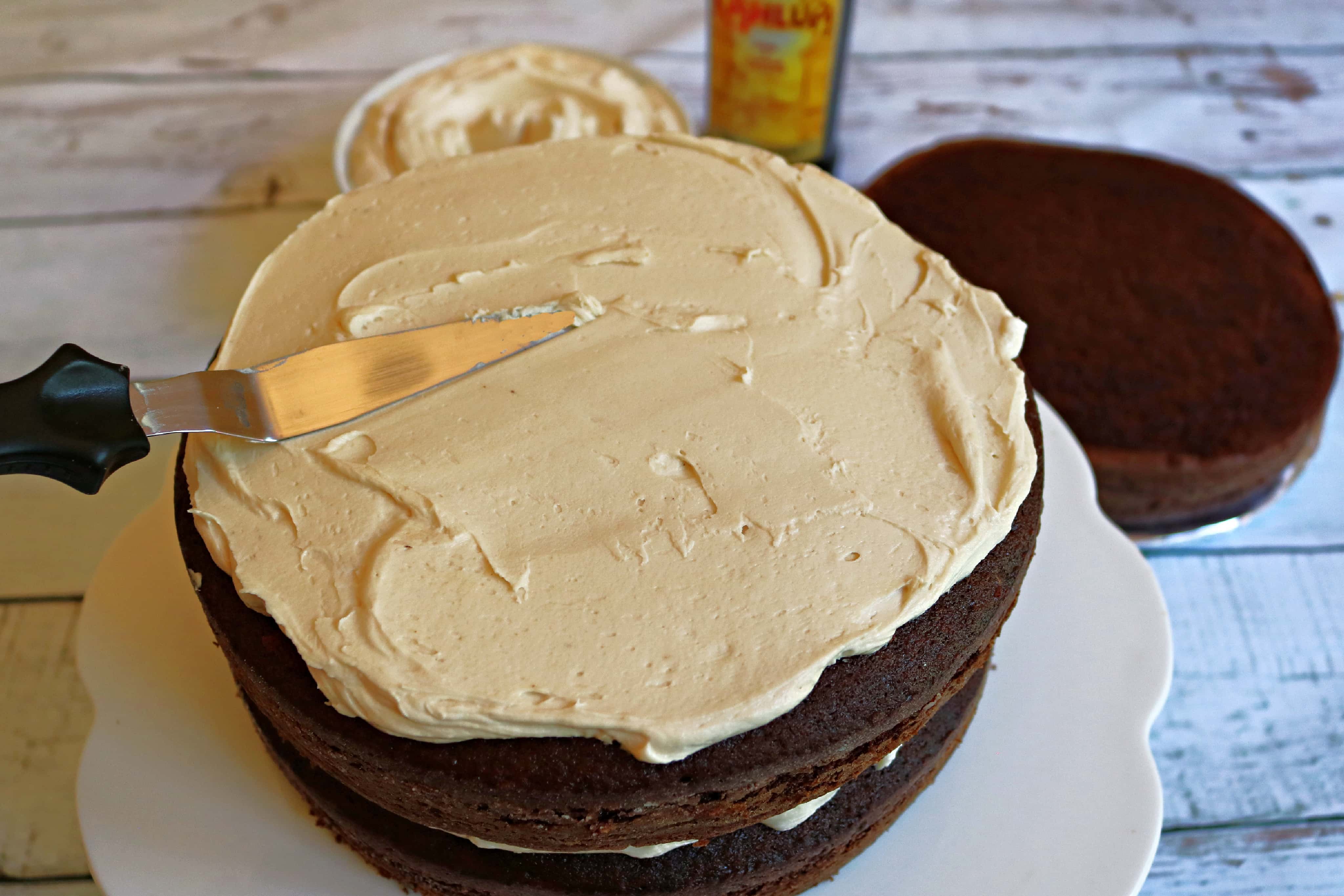 Chocolate Kahlua Cake - My Cake School