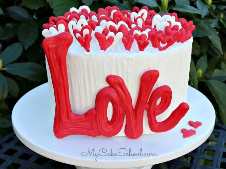 Romantic Birthday Cake Designs