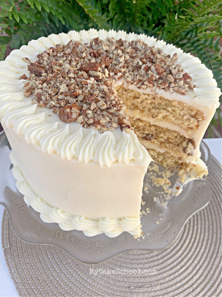 Hummingbird Cake {A Cake Mix Recipe} - My Cake School