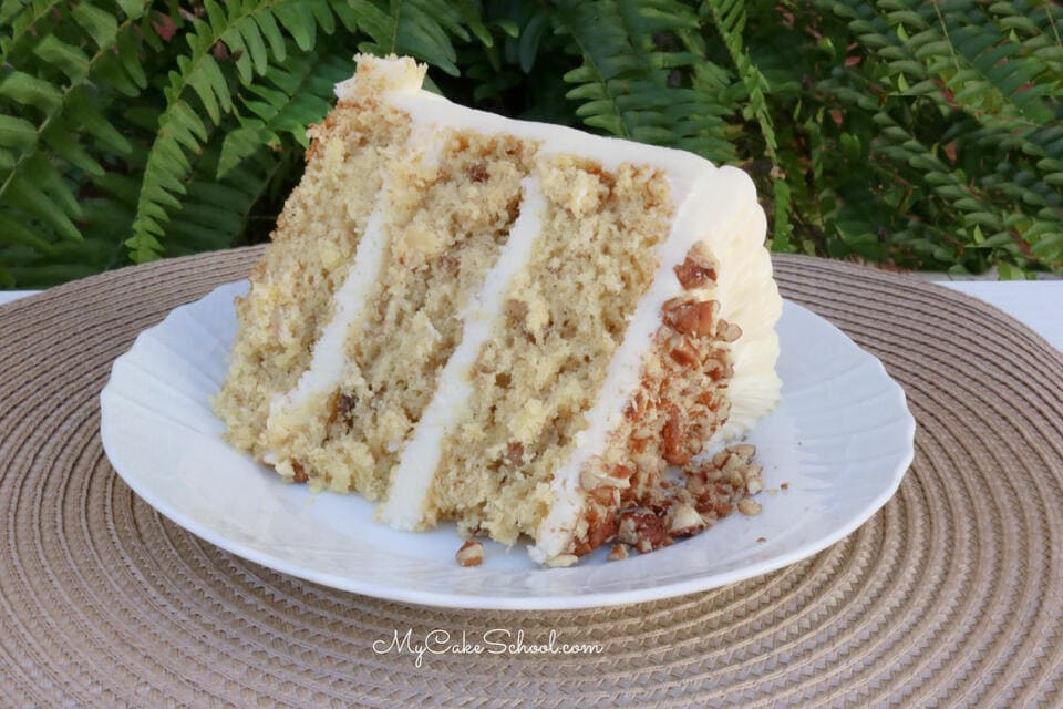 Hummingbird Cake {A Cake Mix Recipe} - My Cake School