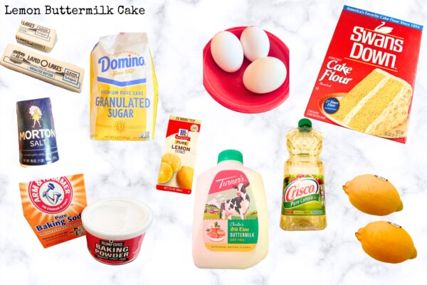 Lemon Buttermilk Cake {A Scratch Recipe} - My Cake School