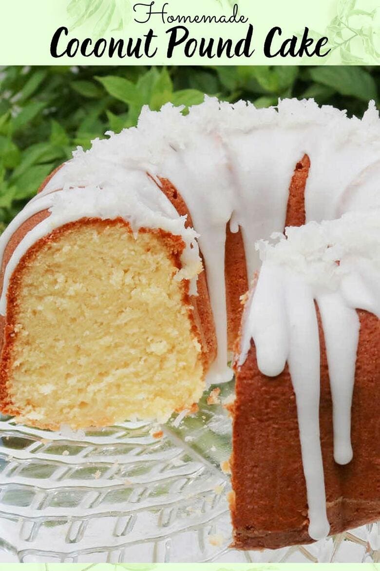 Coconut Pound Cake - My Cake School