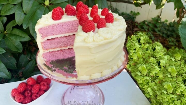 Chocolate Raspberry Wedding Cake