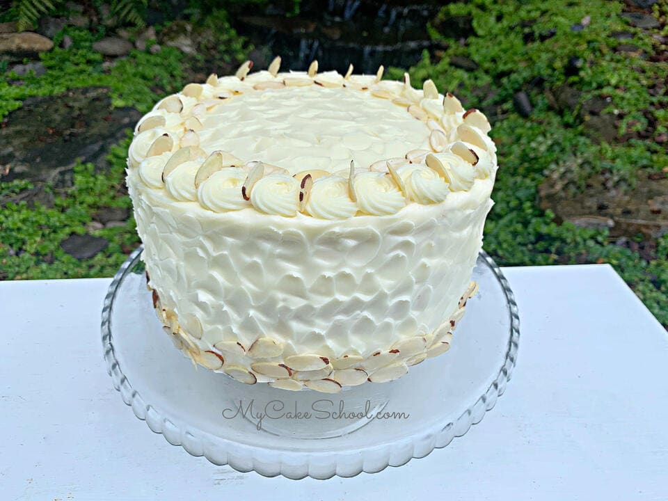 Almond Cake (A Scratch Recipe) - My Cake School