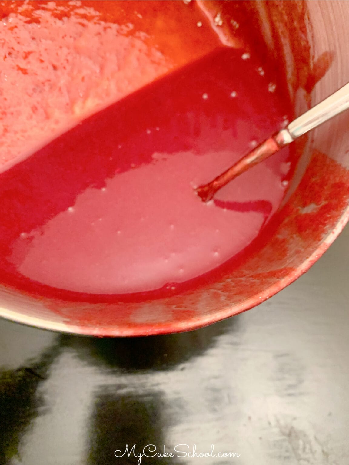 Raspberry Layer Cake - My Cake School