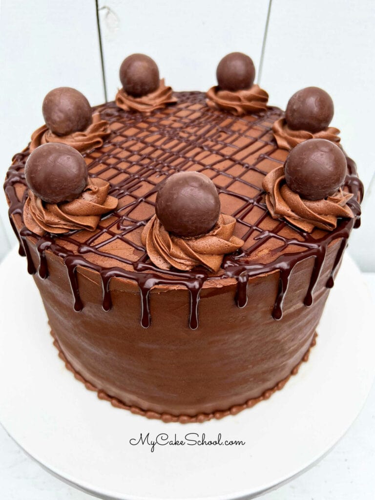 Chocolate Truffle Cake - My Cake School