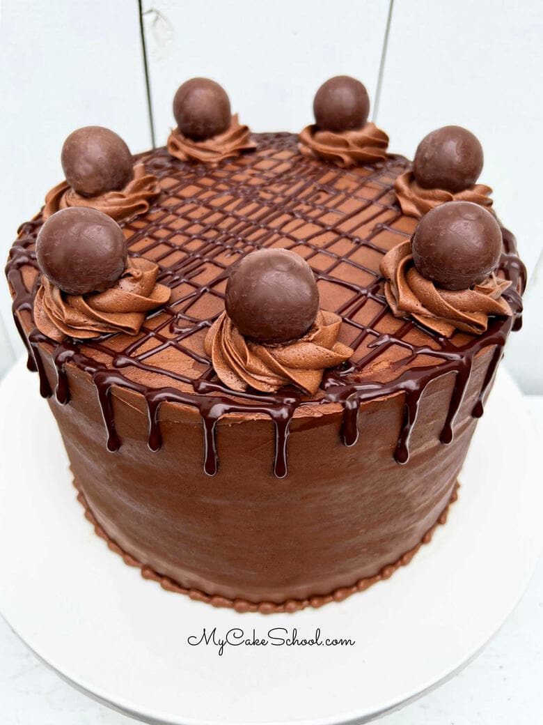 Chocolate Truffle Cake - My Cake School