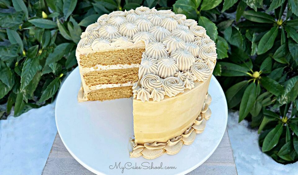 Espresso Layer Cake - My Cake School
