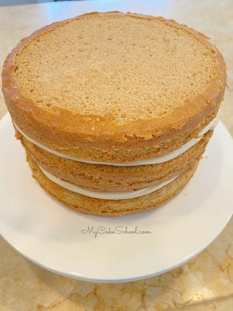 Espresso Layer Cake - My Cake School