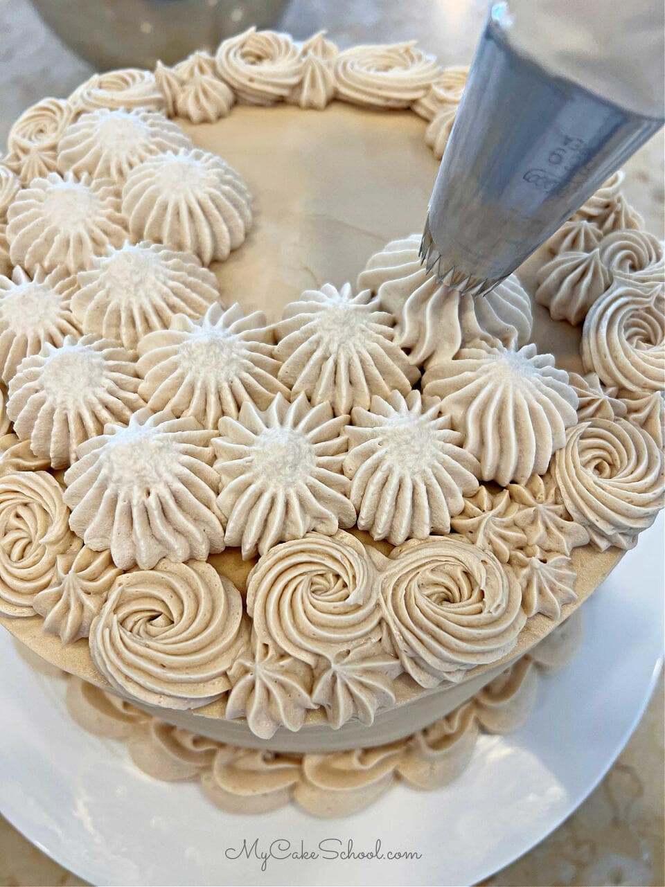 Espresso Layer Cake - My Cake School