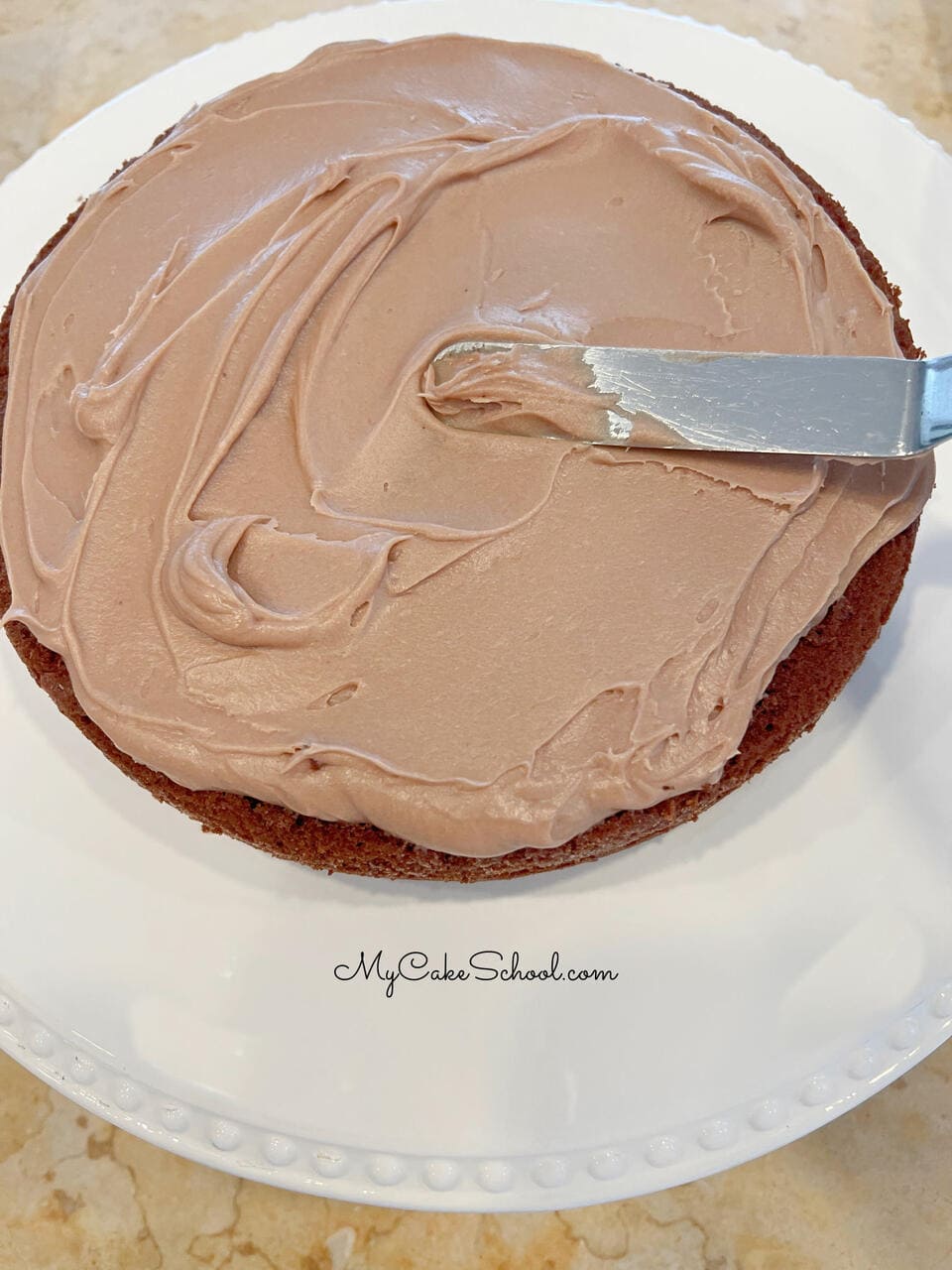 Chocolate Velvet Cake - My Cake School