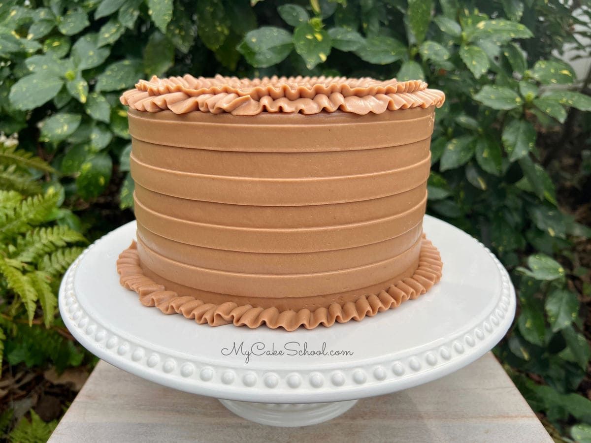 Chocolate Velvet Cake - My Cake School