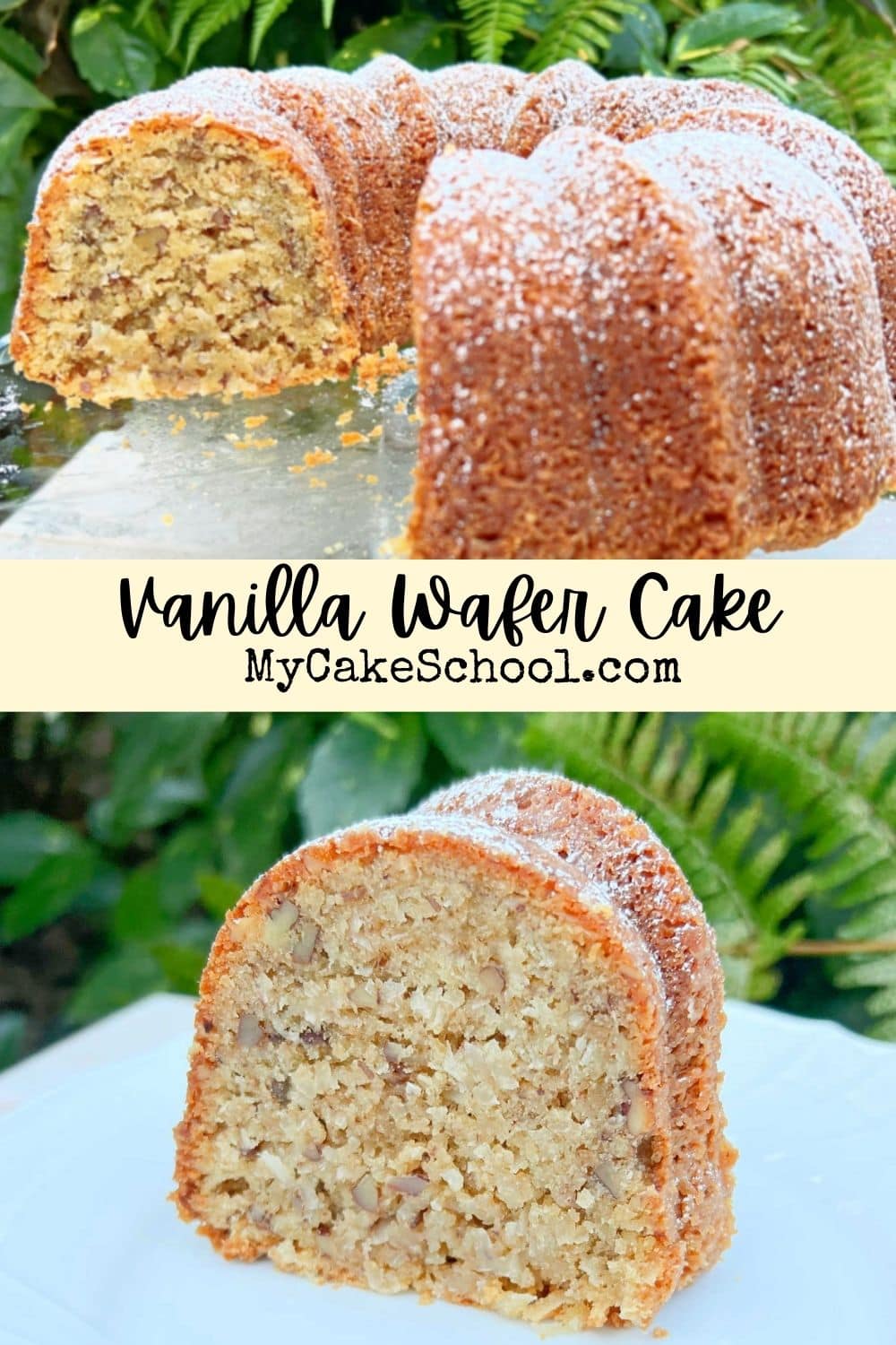 Vanilla Wafer Cake-A Classic Recipe - My Cake School