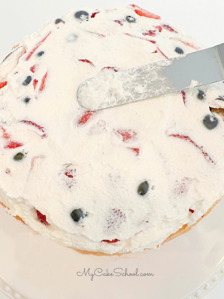 Berry Chantilly Cake - My Cake School