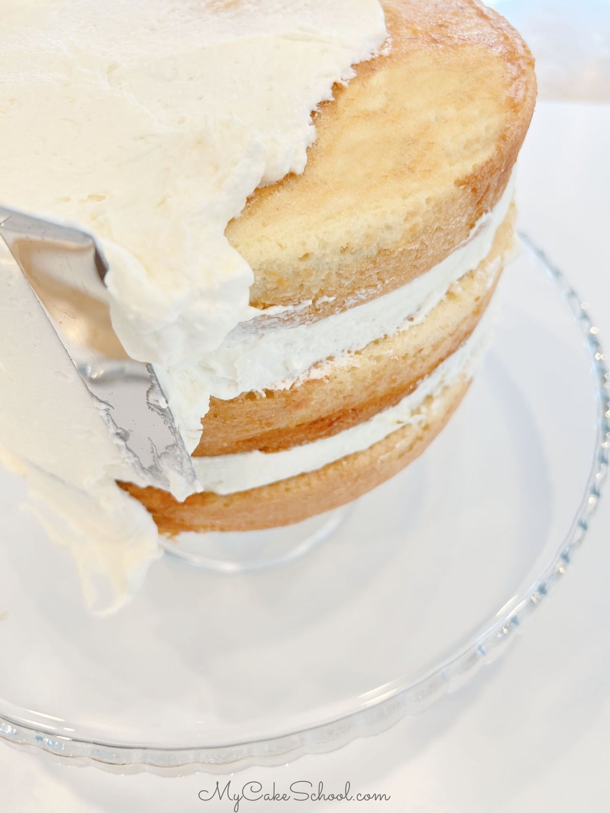 Coconut Cream Cake - My Cake School
