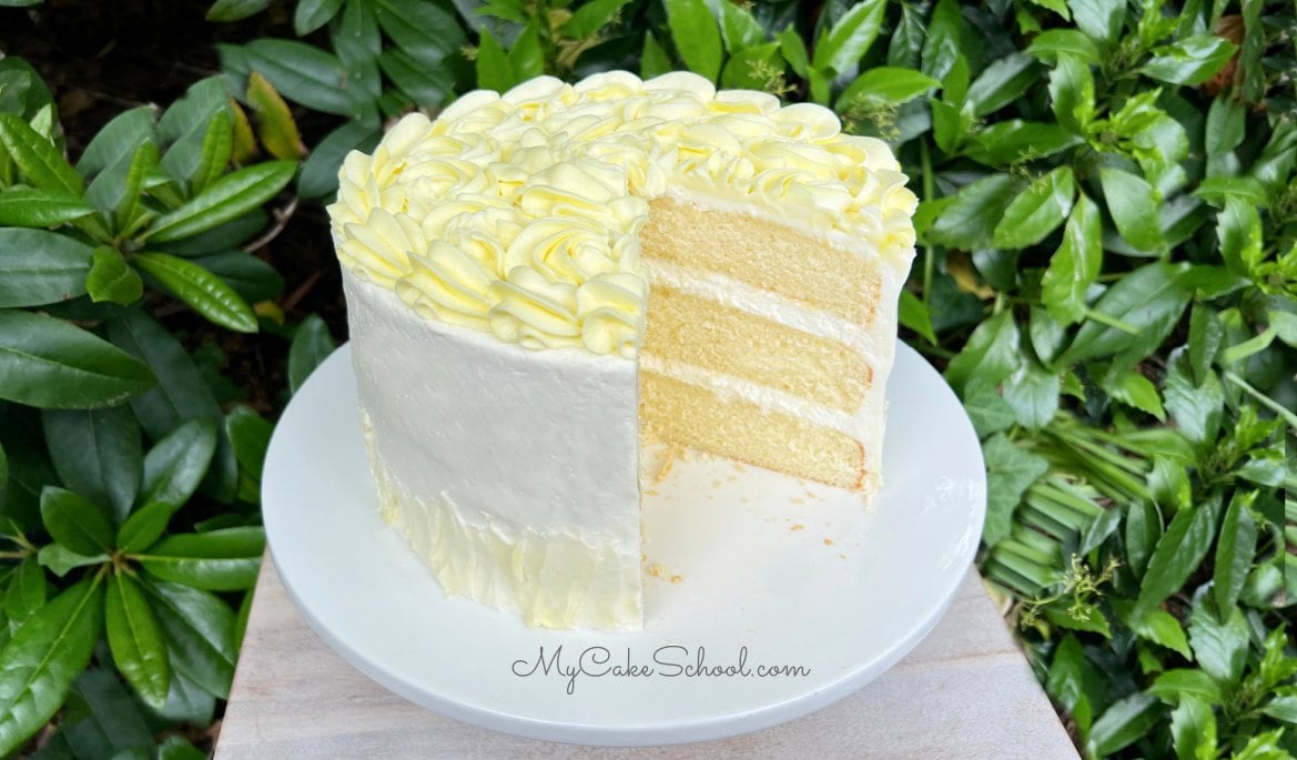 Limoncello Cake - My Cake School