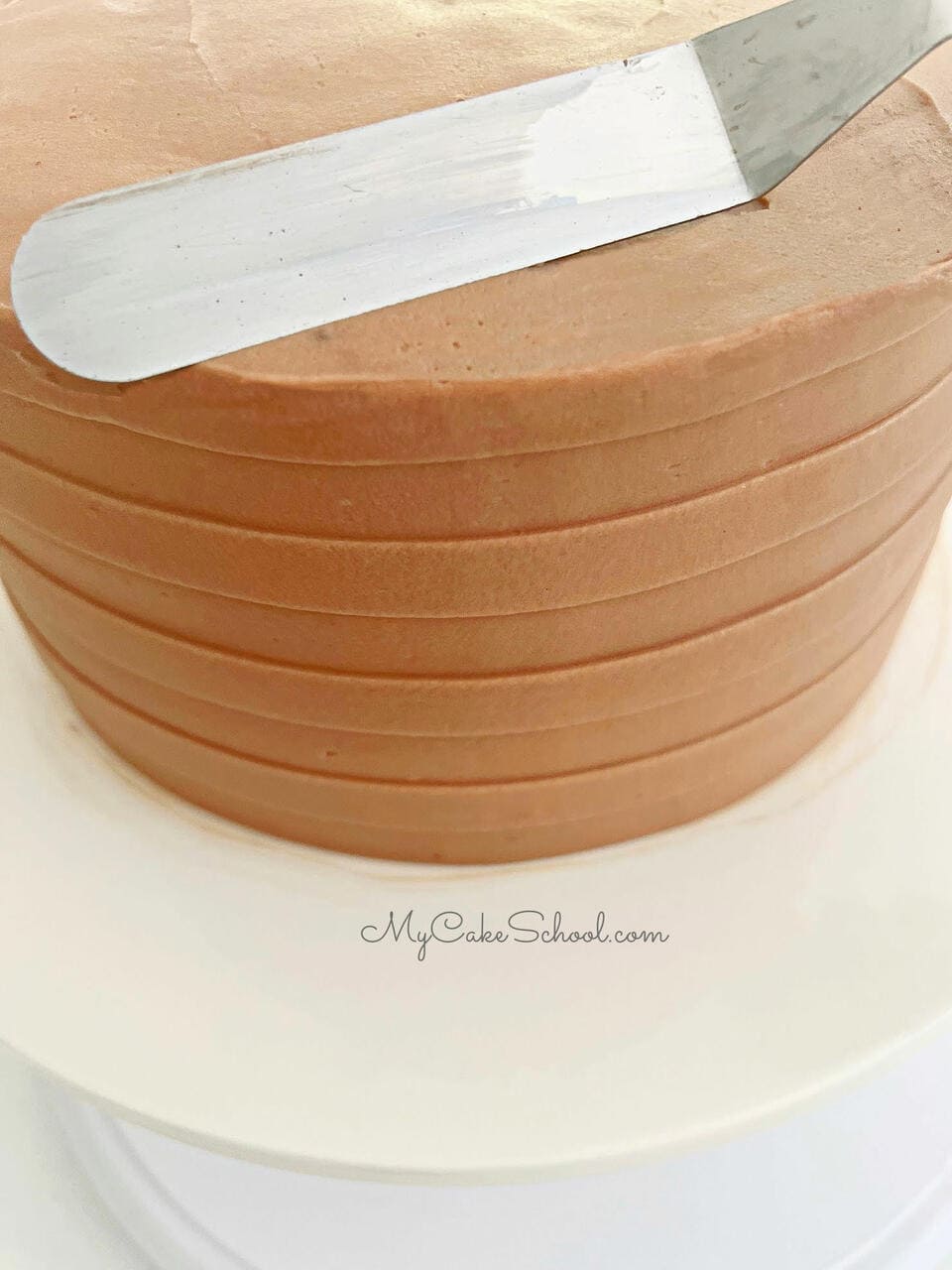 Chocolate Cream Cake - My Cake School