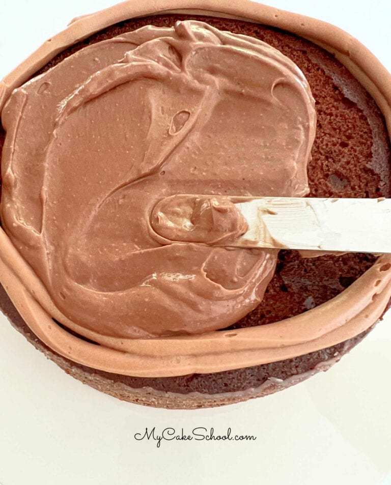Chocolate Cream Cake - My Cake School