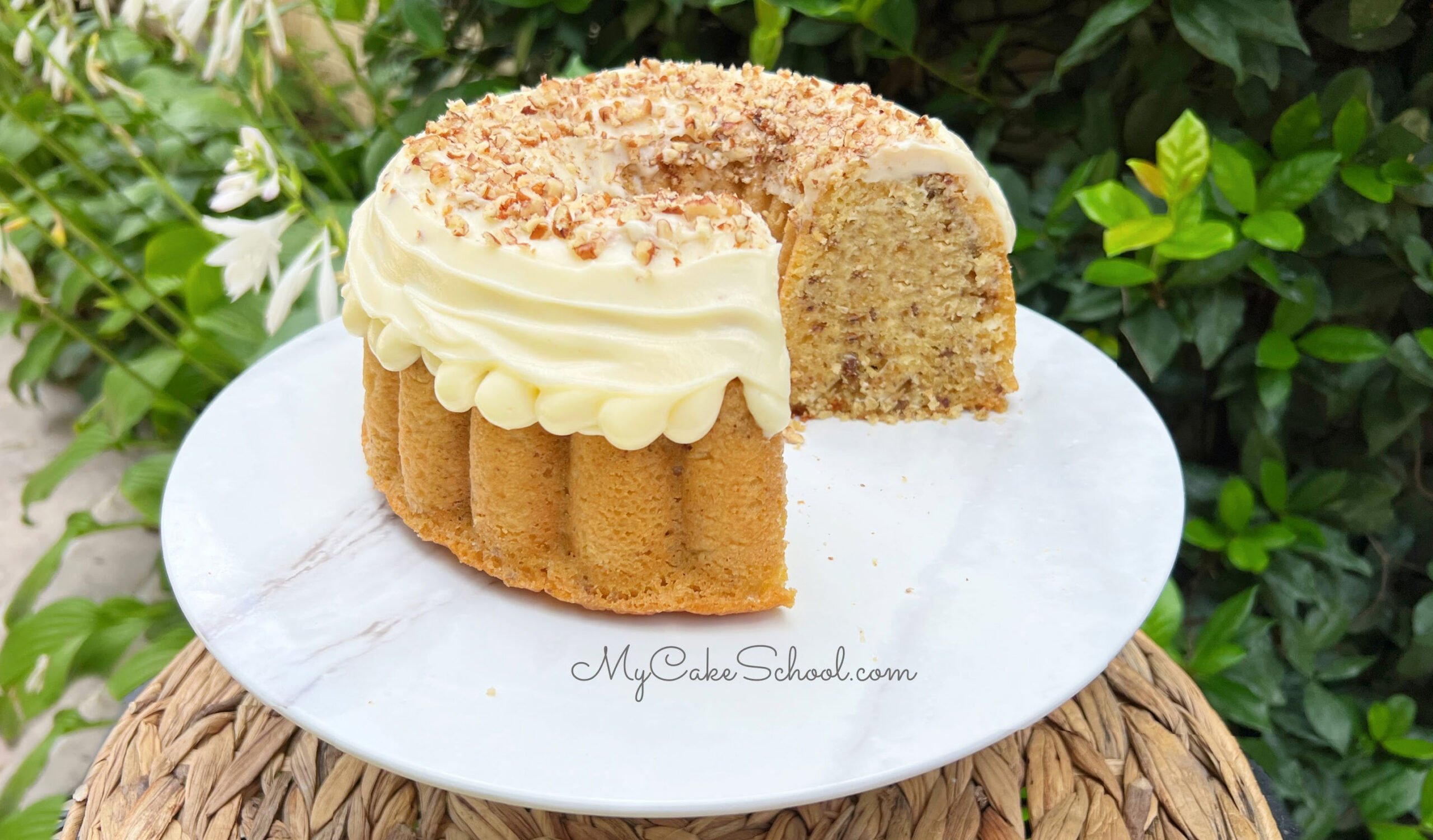 Italian Cream Bundt Cake- Doctored Cake Mix - My Cake School
