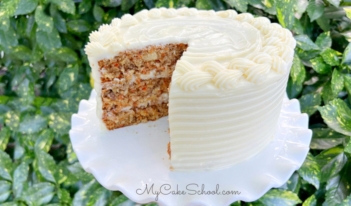 Maple Carrot Cake - My Cake School