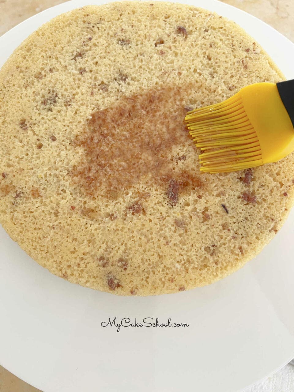 Maple Pecan Layer Cake (Doctored Cake Mix) - My Cake School