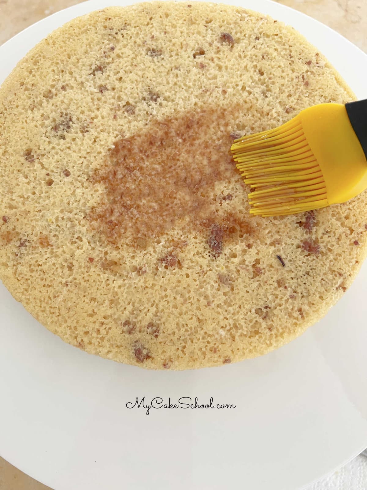 Maple Pecan Layer Cake (Doctored Cake Mix) - My Cake School