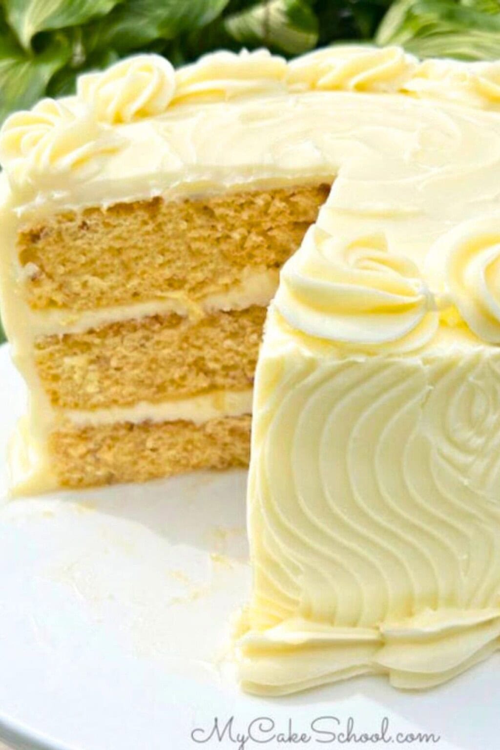 Maple Pecan Layer Cake (Doctored Cake Mix) - My Cake School