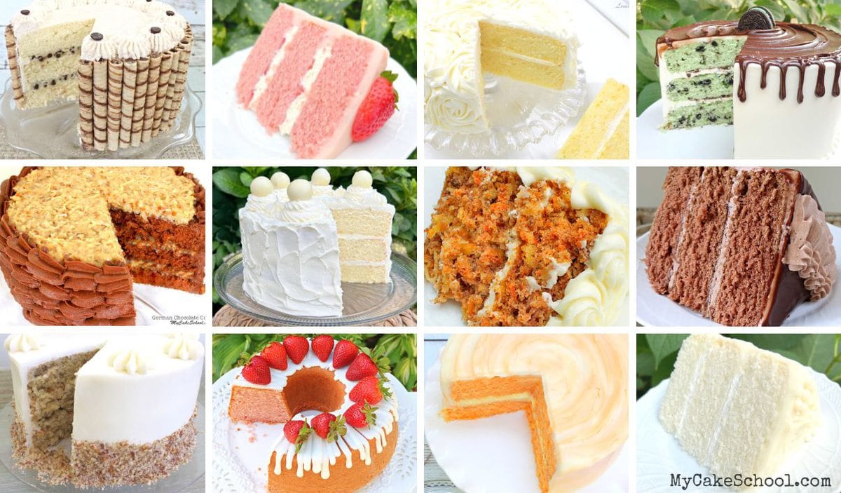 50+ Favorite Scratch Cake Recipes - My Cake School